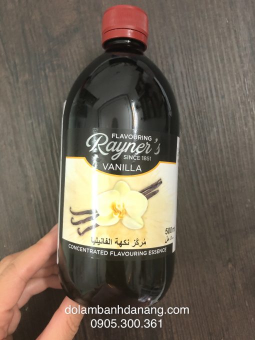 Vanila Rayner's chai lớn (500ml) - Làm Bánh Không Khó