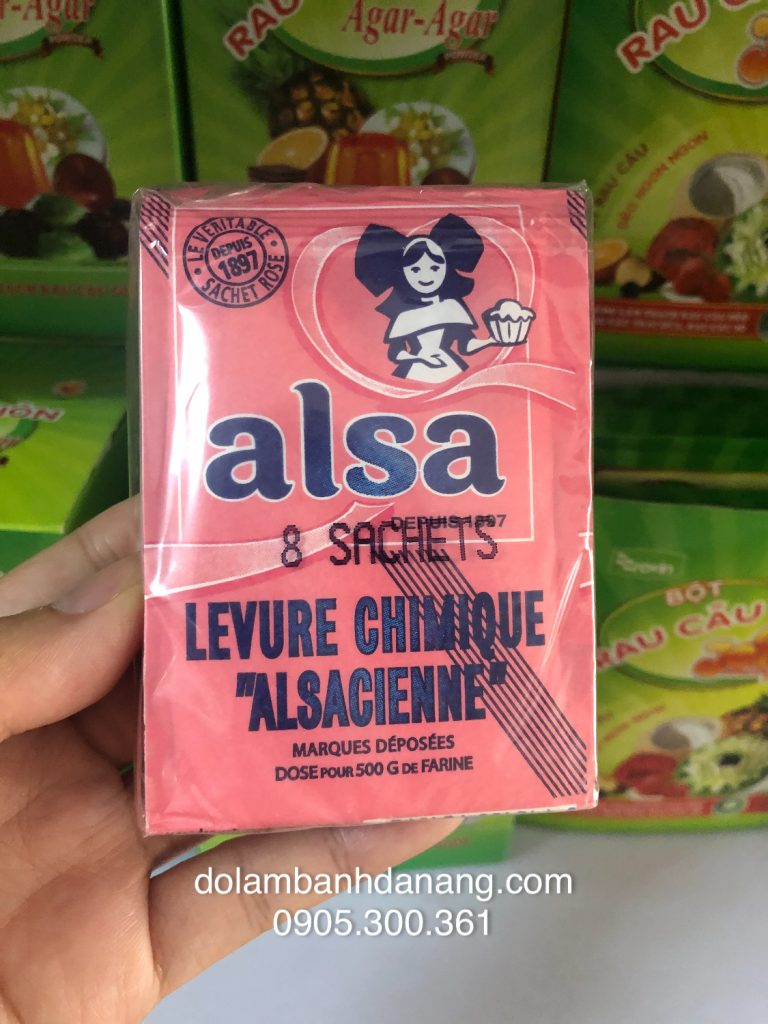 Bột nở alsa (baking powder) 11g - Làm Bánh Không Khó
