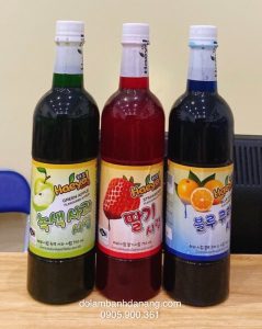 Siro hương dâu Haeyo chai 750ml - Làm Bánh Không Khó