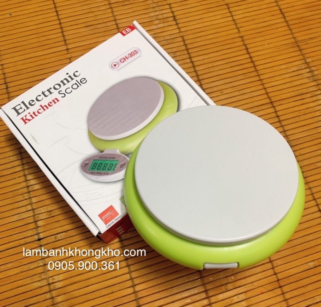 Cân điện tử CH-303 Electronic - Làm Bánh Không Khó