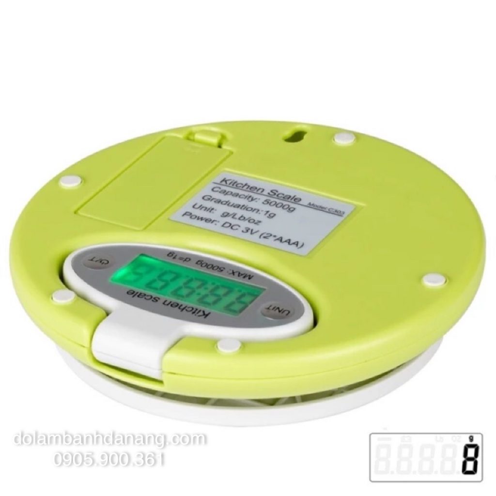 Cân điện tử CH-303 Electronic - Làm Bánh Không Khó
