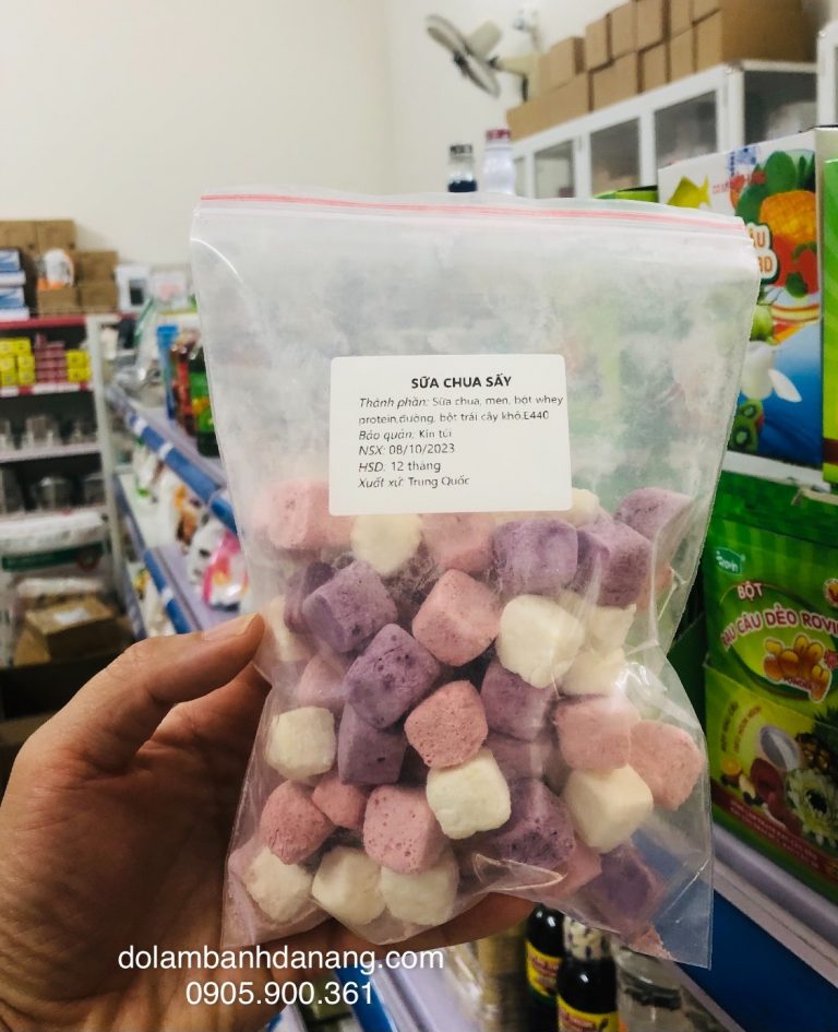 Sữa chua sấy 100g - Làm Bánh Không Khó